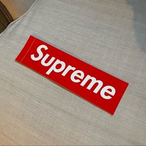 Supreme | Other | Authentic Supreme Sticker | Poshmark